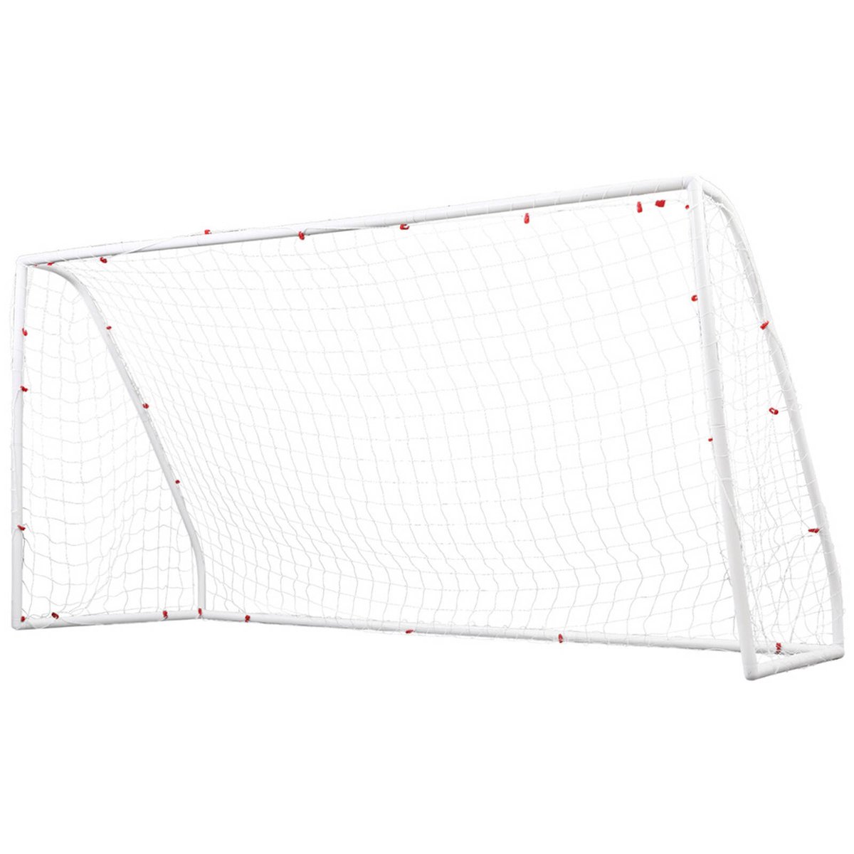 Everfit 12FT Soccer Football Goal Net UPVC Frame PE Mesh Weatherproof ...