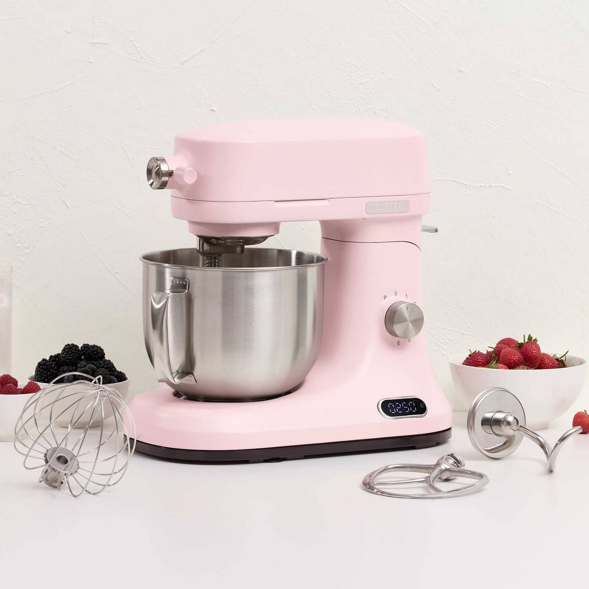 Wolstead Palette Stand Mixer Dusty Pink - Bunnings Australia