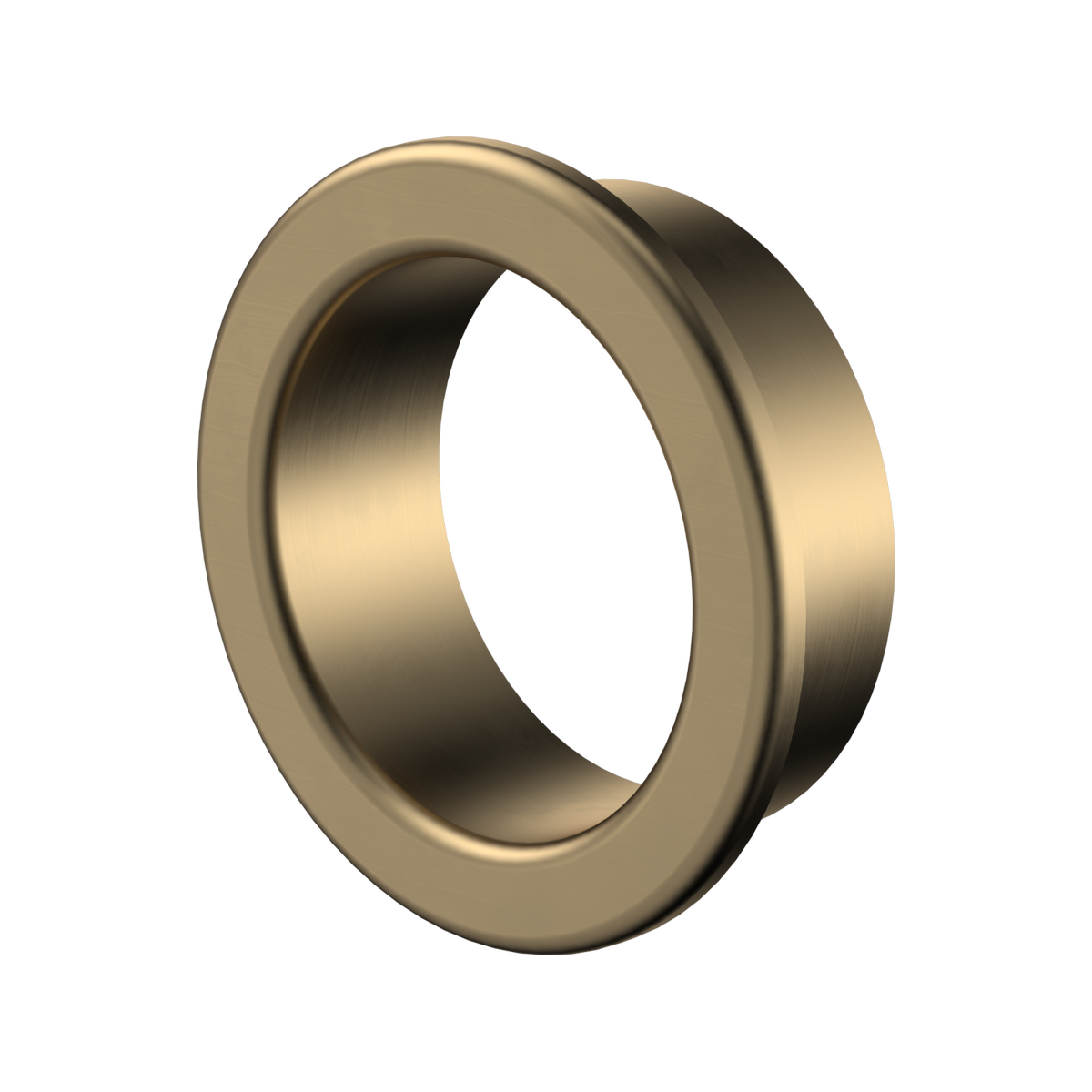 Caroma Brushed Brass Overflow Dress Ring - Bunnings Australia