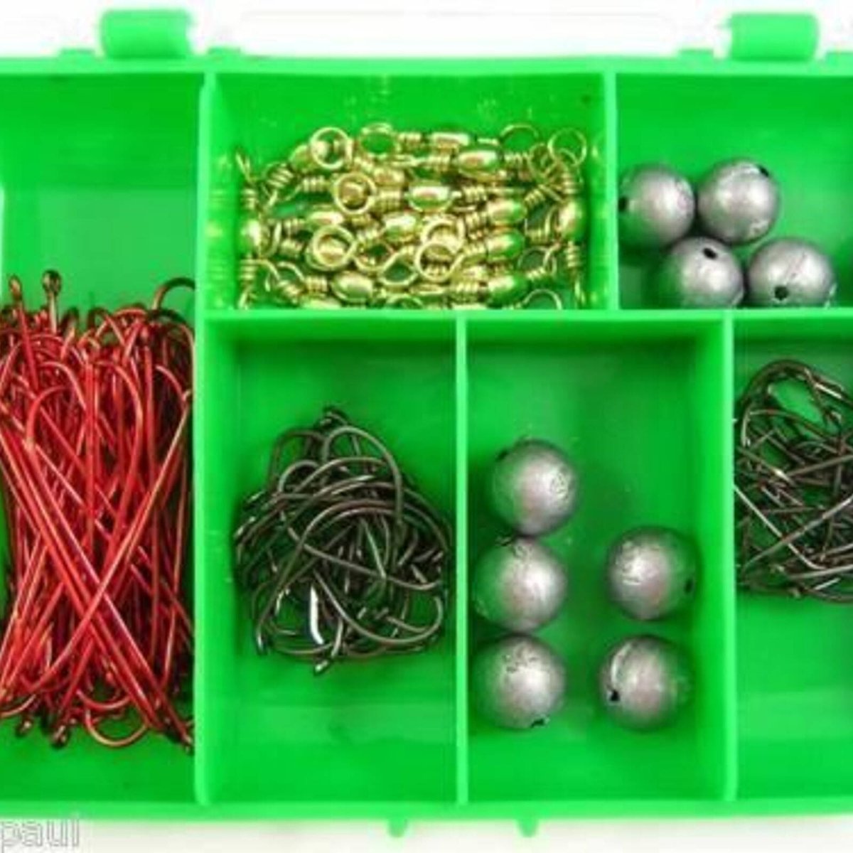 Wilson 120pc Bream Pack In Fishing Tackle Box - Tackle Kit - Bunnings ...