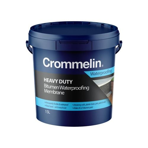 Crommelin 15L Heavy Duty Bitumen Waterproofing Membrane - Bunnings New ...