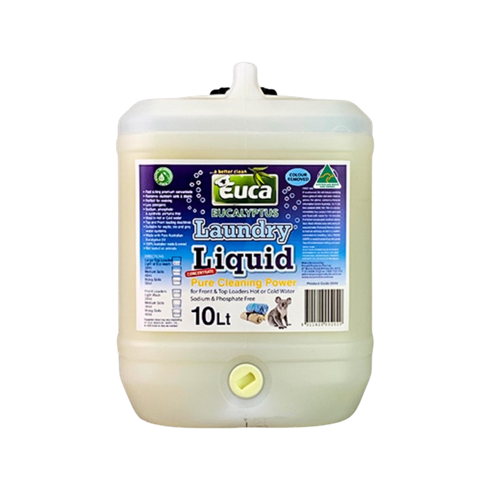 Euca 10lt Laundry Liquid Eucalyptus - Bunnings Australia