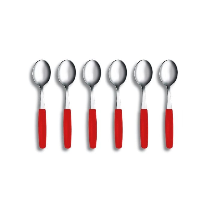 Victorinox Red Teaspoon- Set 6 - Bunnings Australia
