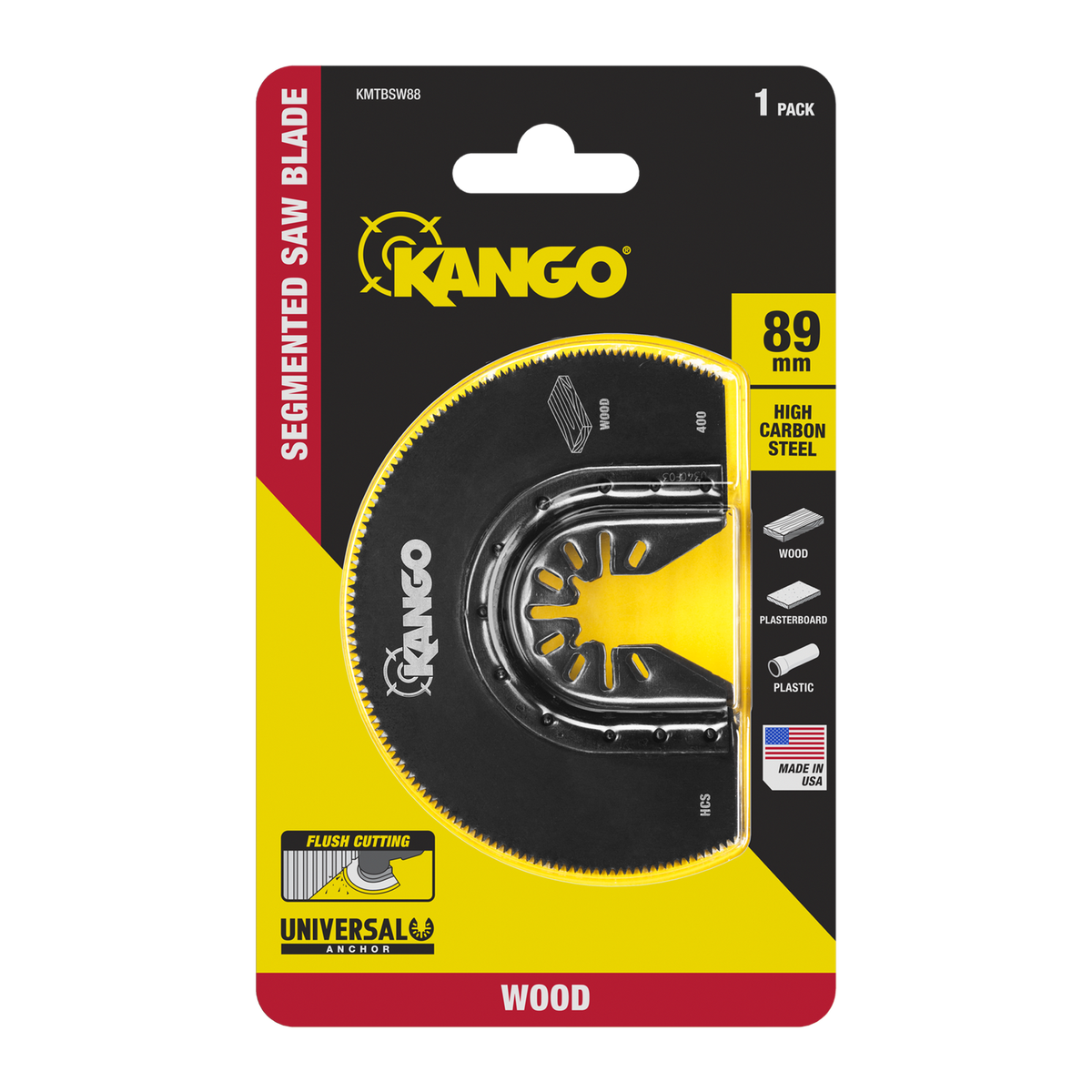 Kango 88mm HCS Multi Tool Segmented Saw Blade - Bunnings Australia