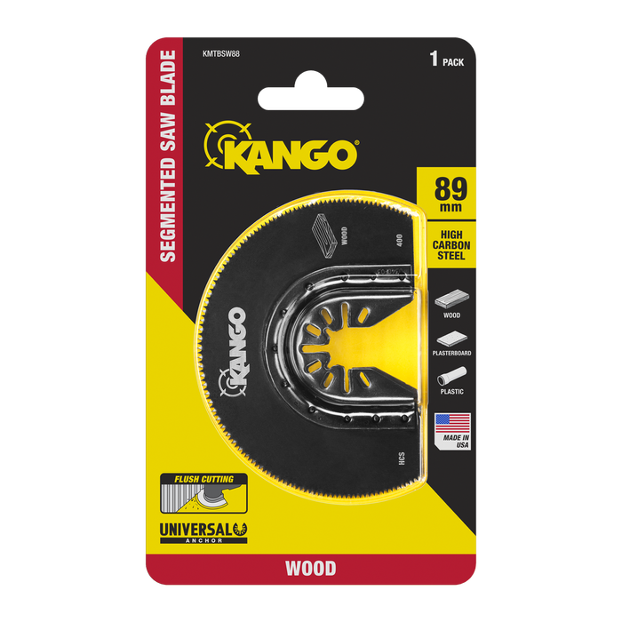 Kango 88mm HCS Multi Tool Segmented Saw Blade - Bunnings Australia