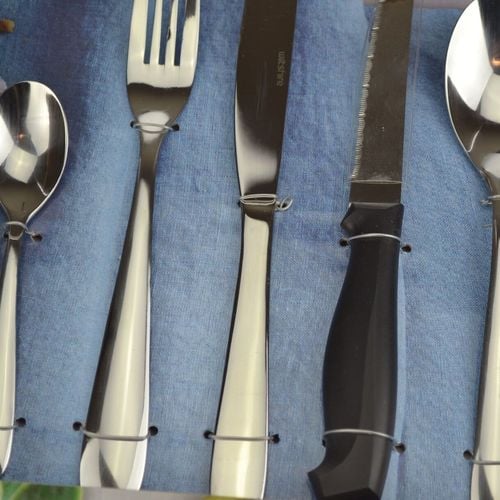 Wiltshire Bronte 50 Piece Cutlery Set - Bunnings Australia