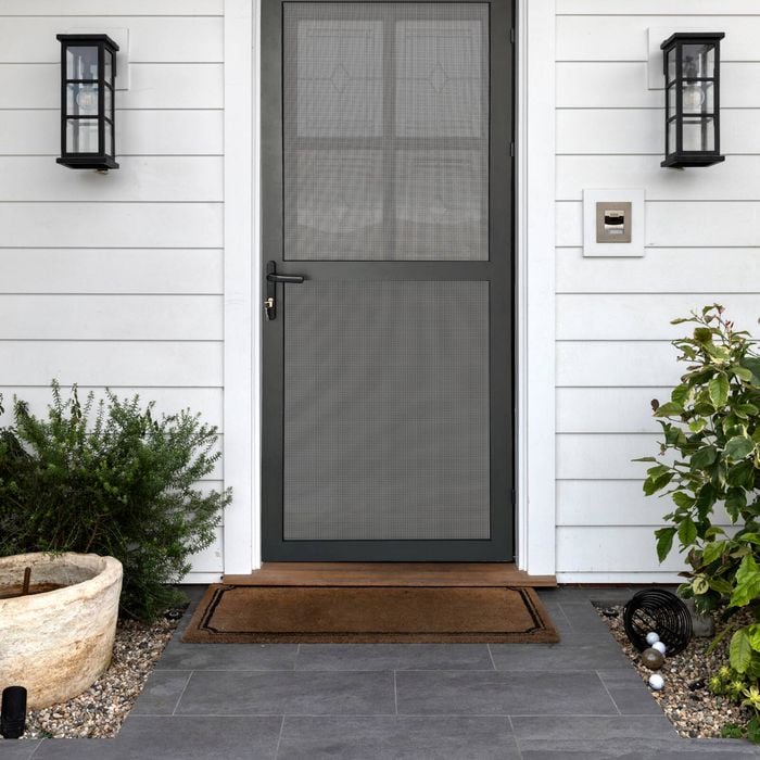 Pillar 2032 x 813mm Right Hinge Monument Metric Security Screen Door ...
