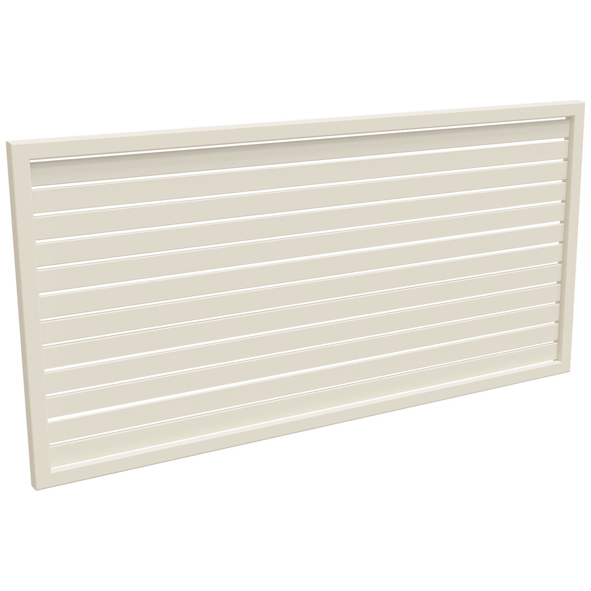 ProtectorAl 1001-2000W X 300-1000H Surfmist Aluminium Welded Slat Panel ...