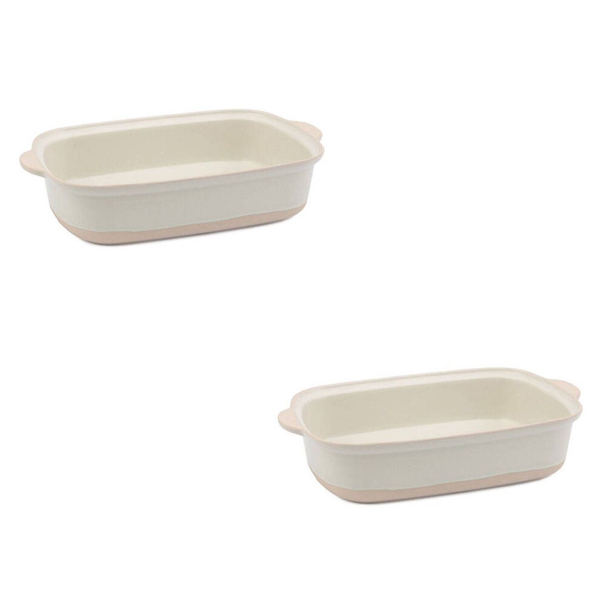 2PK Jamie Oliver Stoneware Big Love Epic Roaster 39x25cm - White ...