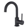 Estilo 35mm Matte Black Side Lever Basin Mixer - Bunnings Australia