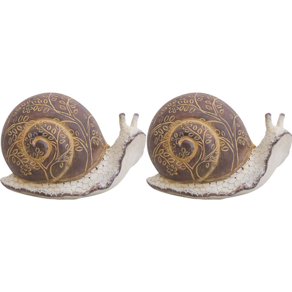 2PK LVD Rusty Snail Patrick Resin Figurine Display Decor 10.5cm ...