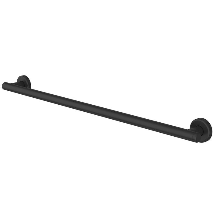 HomeCare by Caroma 900mm Black Matte Straight Grab Rail - Bunnings ...