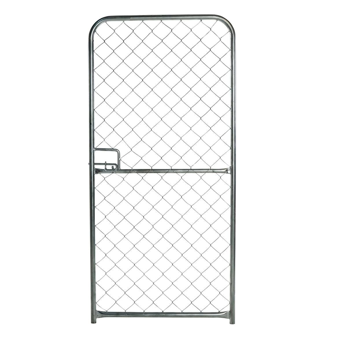 Rapid 32 x 853 x 1800mm Galvanised Chainlink Side Gate - Bunnings Australia
