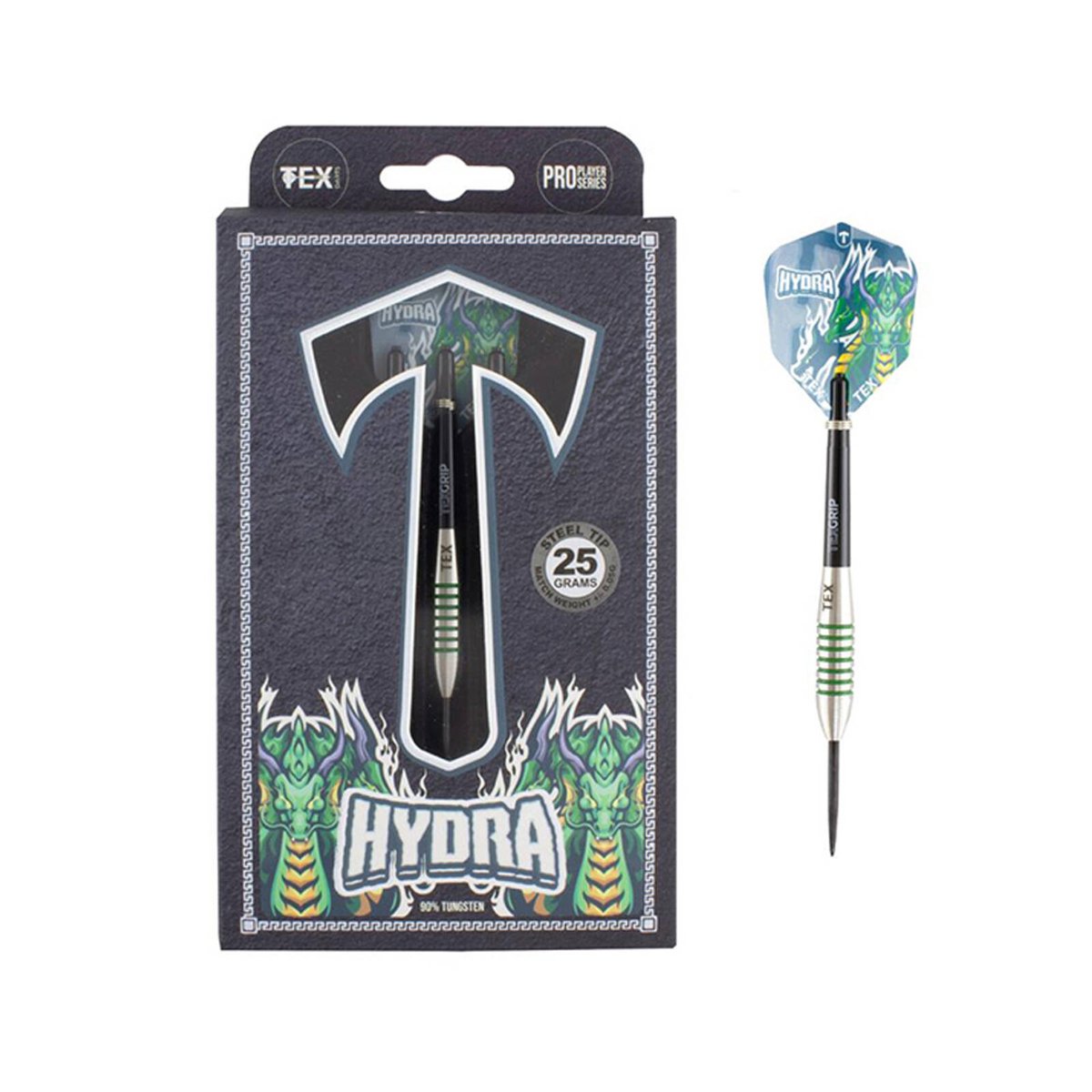 TEX 25g Hydra 90% Tungsten Darts Barrel Shaft TEX Grip - Bunnings Australia