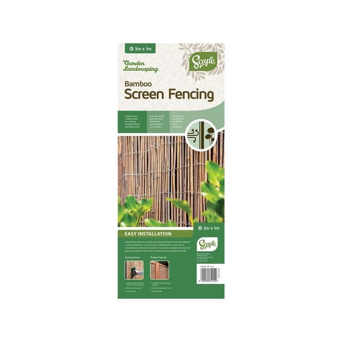 Scape 1.0 x 3.0m Bamboo Screen - 1m - Bunnings New Zealand