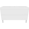 Forme Razor 1200mm Freestanding Vanity With Polymarble Top - White ...