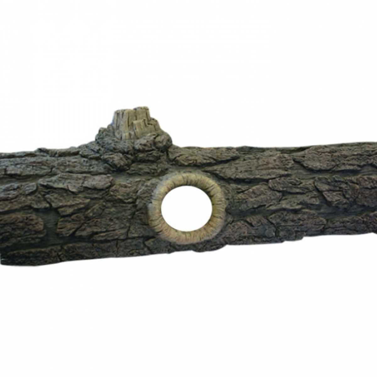Aqua One Log With Holes Ornament - Large (30220l) - Bunnings Australia
