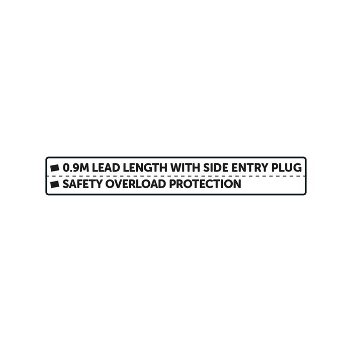 Click White 4 Outlet Switched Powerboard Surge Protect - Bunnings Australia