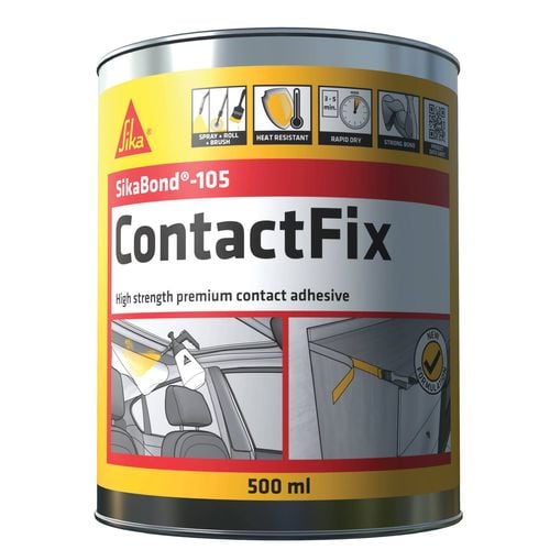 Sika 500ml Clear 105 ContactFix Premium Contact Adhesive - 500ml ...
