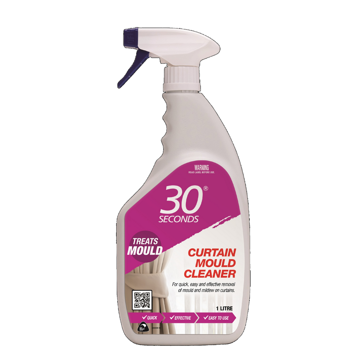 30 Seconds 1L Curtain Mould Cleaner - Bunnings New Zealand
