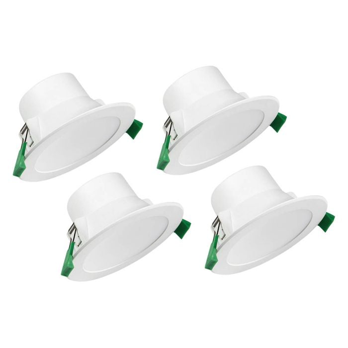 Click 8W 90mm CCT LED Downlight - 4 Pack - Bunnings Australia