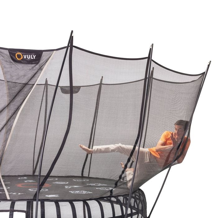 VULY Thunder 2 Extra Large 14ft Springless Trampoline with Enclosure ...