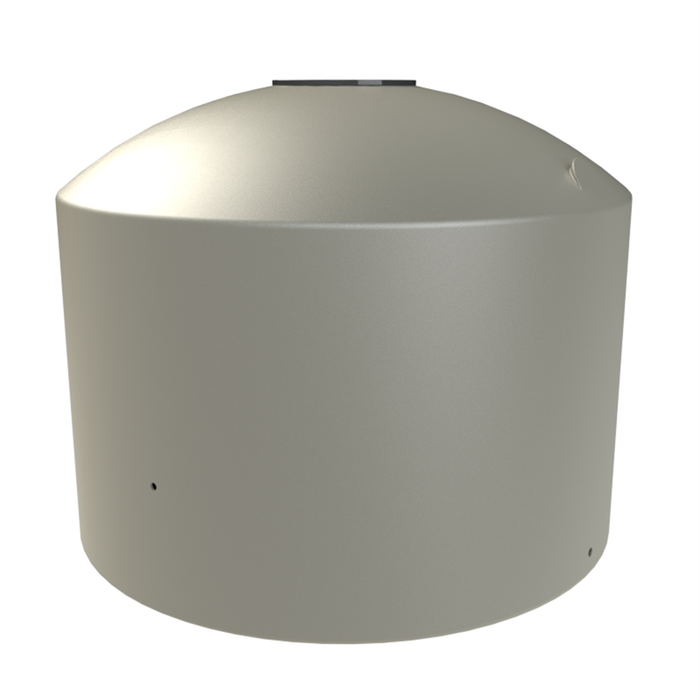 Melro Tanks 2200L Beige Round Squat Poly Water Tank - Bunnings Australia