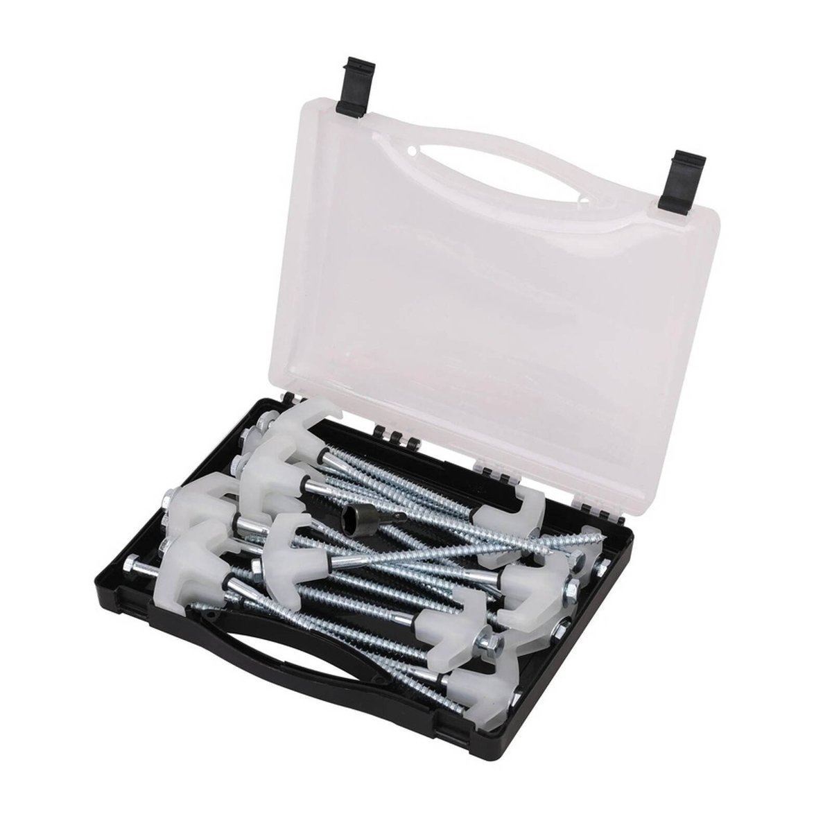 Lumo 15 Piece Screw In Pegs & Hex Drill Adaptor Glow In The Dark ...