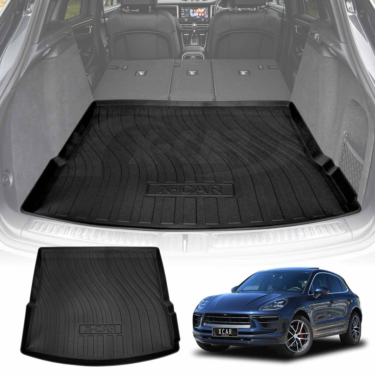 Boot Liner for Porsche Macan 2014-2025 All Weather Heavy Duty Cargo ...