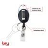 Key Essentials Retractable Lanyard Carabiner - Bunnings New Zealand