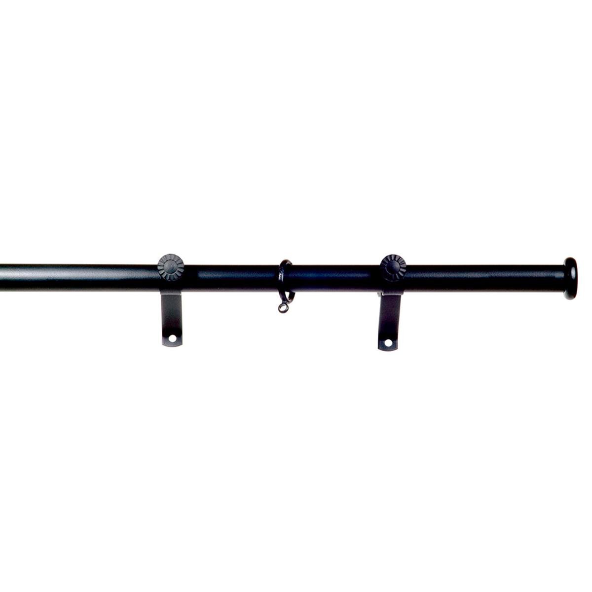 Windoware 19mm x 1m Wrought Iron Ring Rod with Rings - Bunnings New Zealand