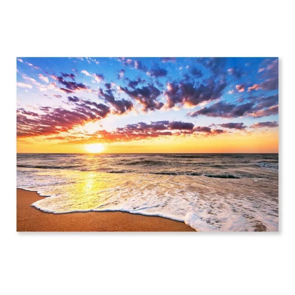 Brilliant Ocean Beach Print 100% Australian Made 50 x 40cm (Acrylic ...