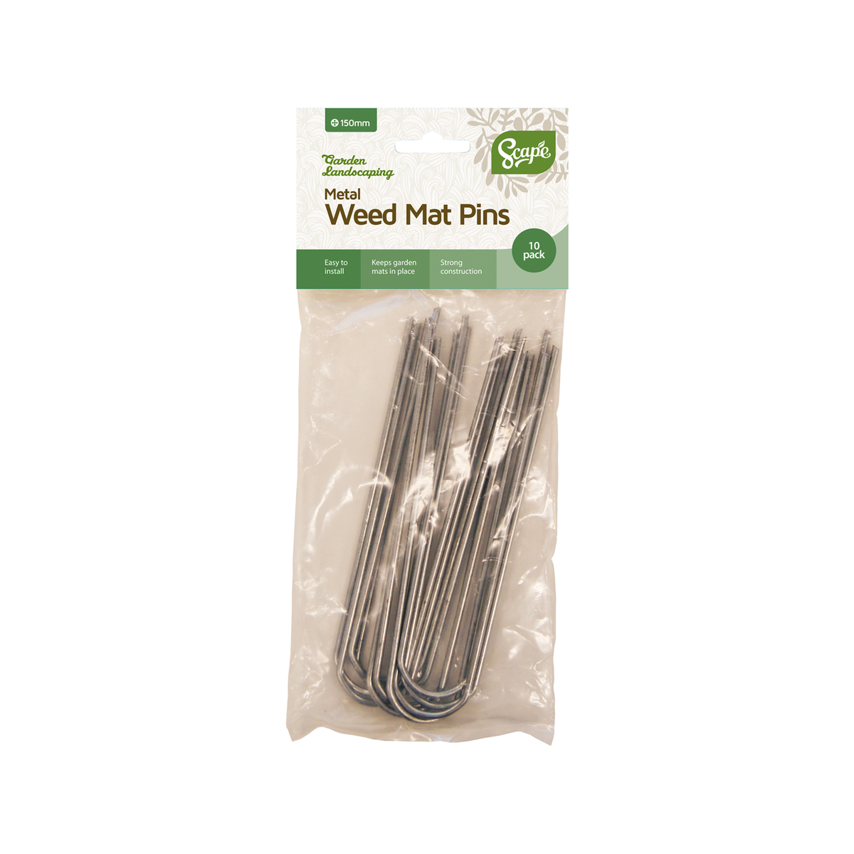 Scape 150mm Metal Weed Mat Pins - 10 Pack - Bunnings New Zealand