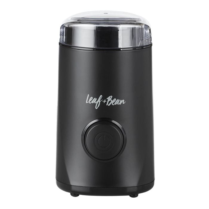 Leaf & Bean One Touch Coffee Grinder Matte Black 10.2x9.9x17.7cm/60g ...