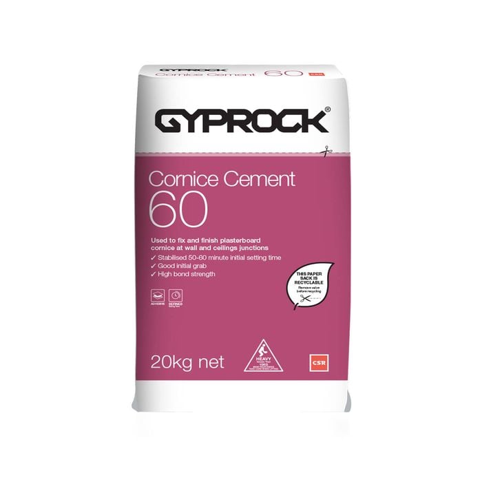Gyprock CSR 20kg Cornice Cement 60 - Bunnings Australia