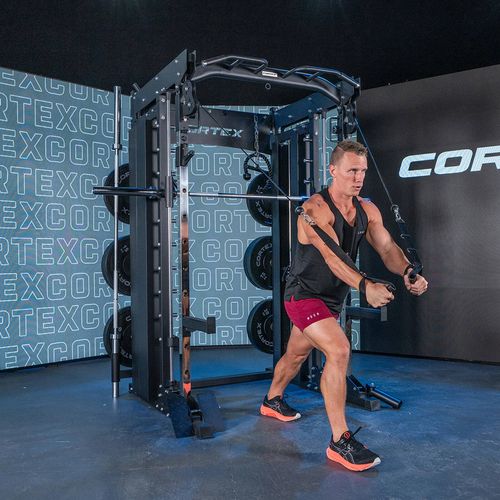 CORTEX SM26 Multi Gym (Dual Stack Functional Trainer, Smith Machine ...