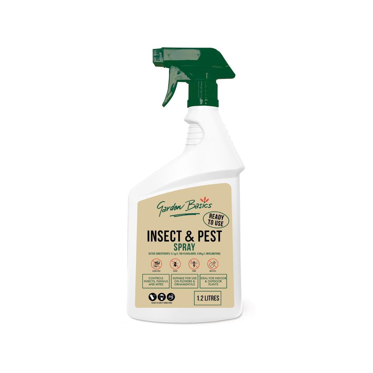 Garden Basics 1.2L Ready To Use Insect And Pest Spray - Bunnings Australia