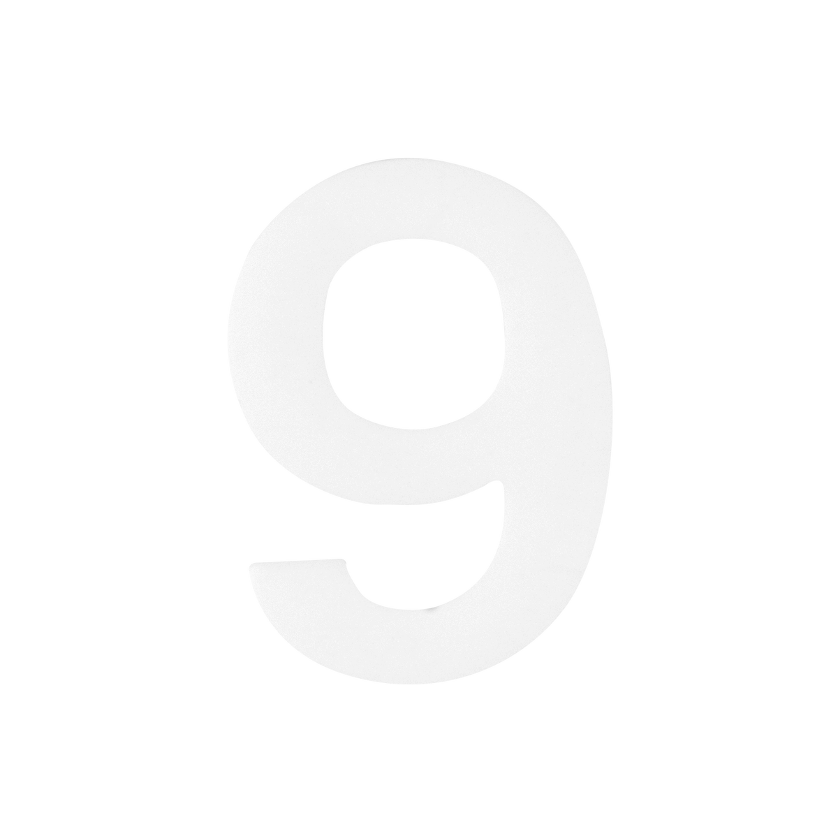 Sandleford 50mm Mode White Self Adhesive Number 9 - Bunnings Australia