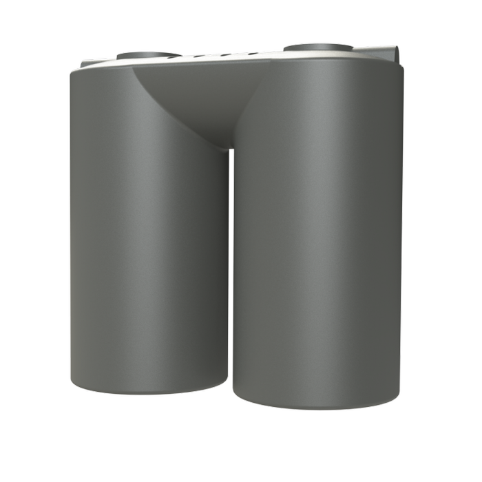 Melro Tanks 10000L Slate Grey Tall Slimline 10010 Poly Water Tank ...