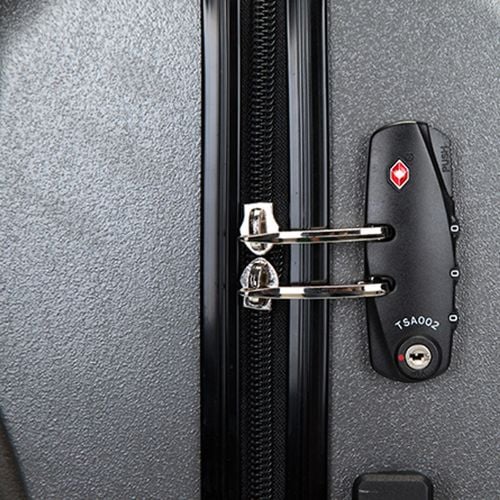 Swiss Luggage Suitcase 360 degree rolling HardCase 3 Pieces Set 20"&24 ...