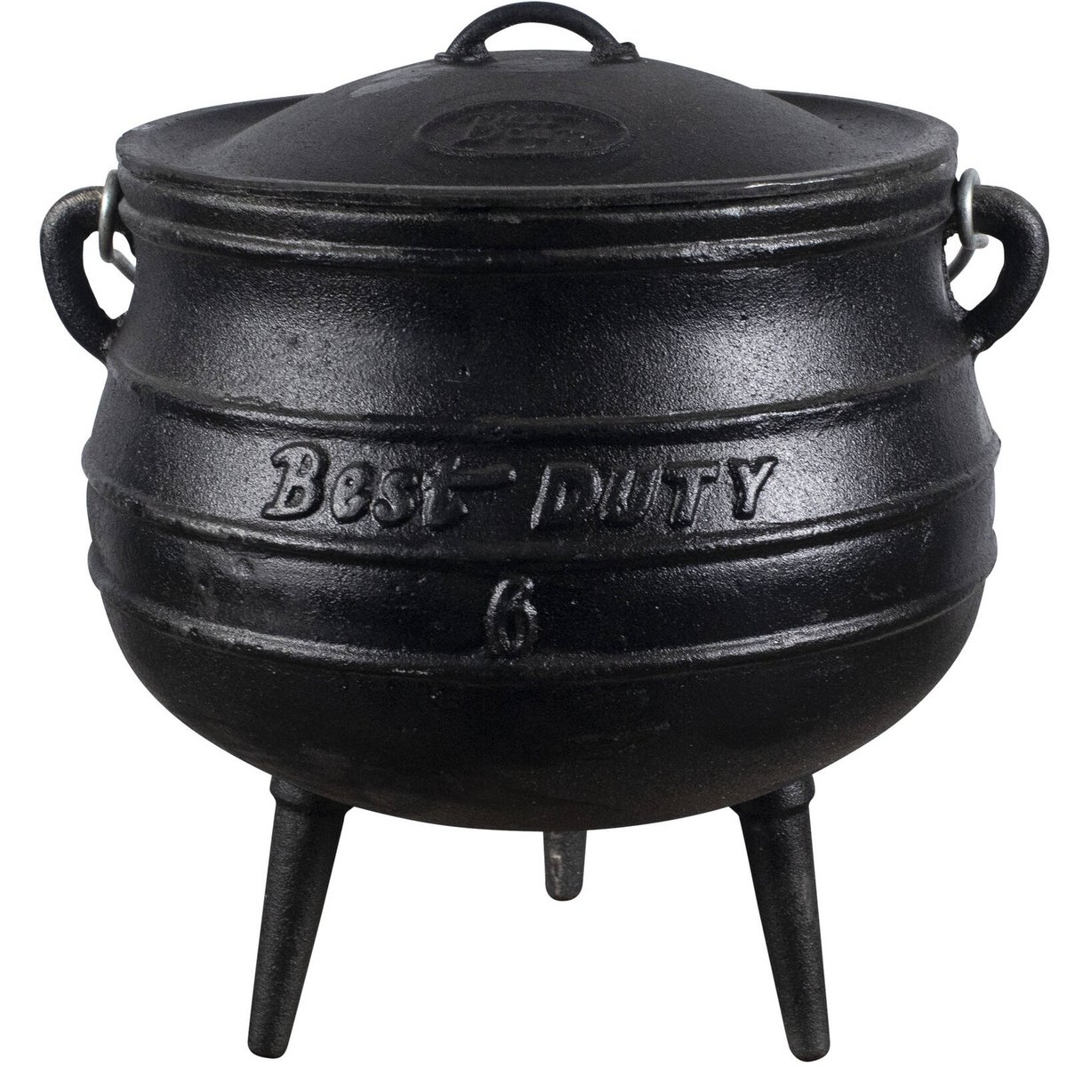 Best Duty - Potjie Pot (3-Legged) - Oil Cured - Size 6 - Bunnings Australia