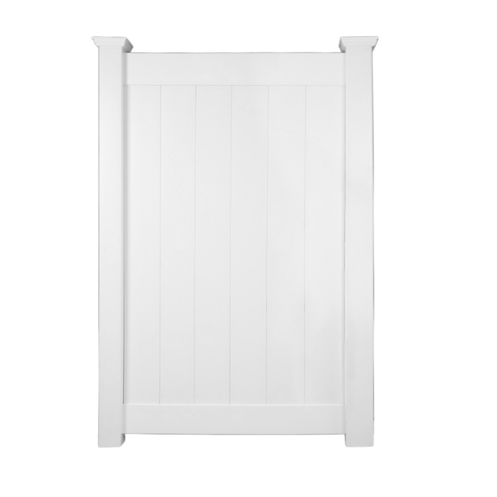 RapidFence 1130 x 1800mm Classic White PVC Gate - Bunnings Australia