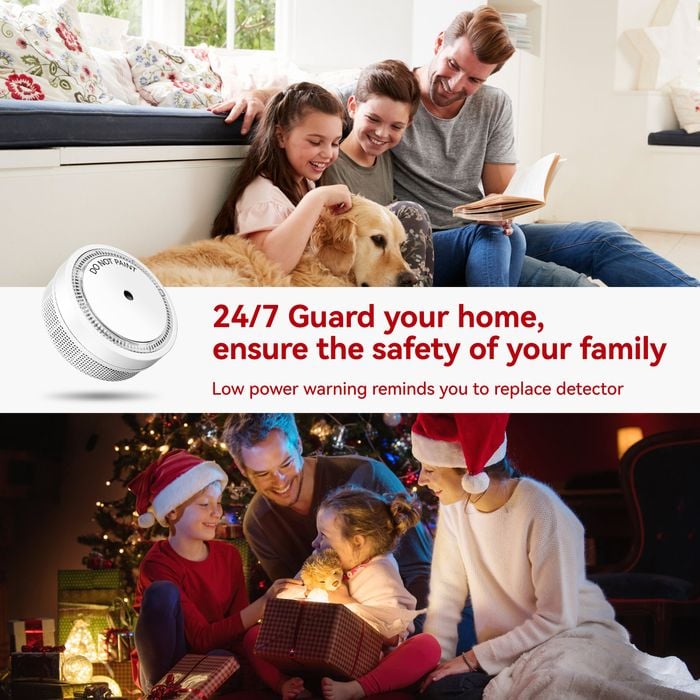 FirePro Mini Photoelectric Smoke Alarm - Bunnings Australia