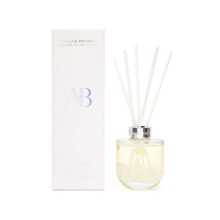 Aromabotanical Crystal200ml Reed Diffuser Scented Home Fragrance Clear ...