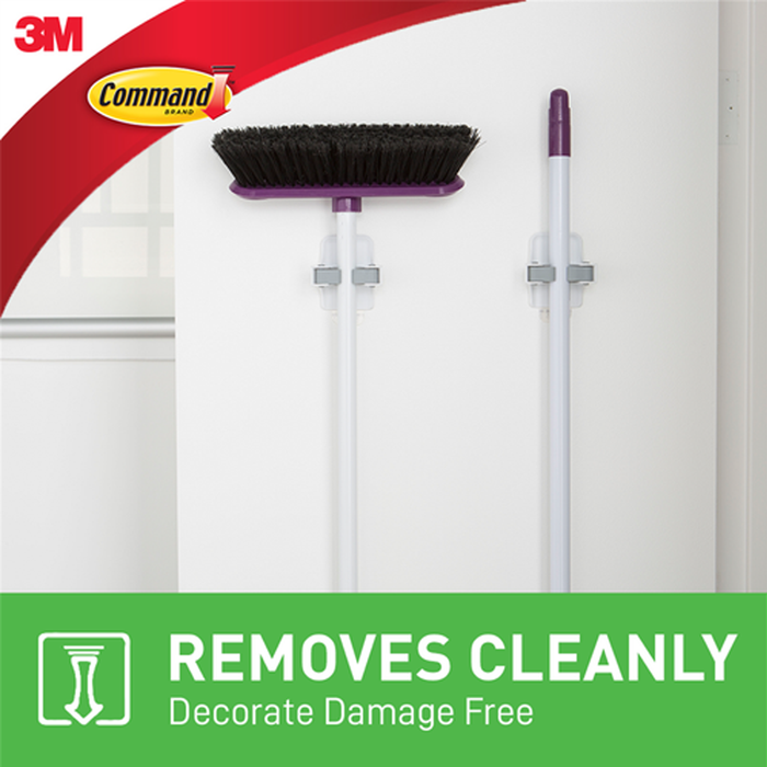 Command 1.8kg Broom Gripper - 2 Pack - Bunnings New Zealand