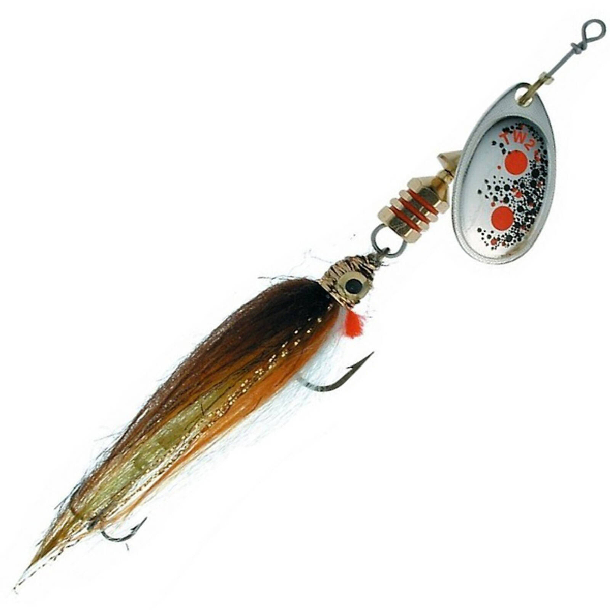Mepps Lures Aglia TW Streamer Silver Size 2 - 4.7g - Bunnings Australia