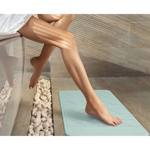 Algodon Dri Bath Stone/Mat Marine Blue - Bunnings Australia
