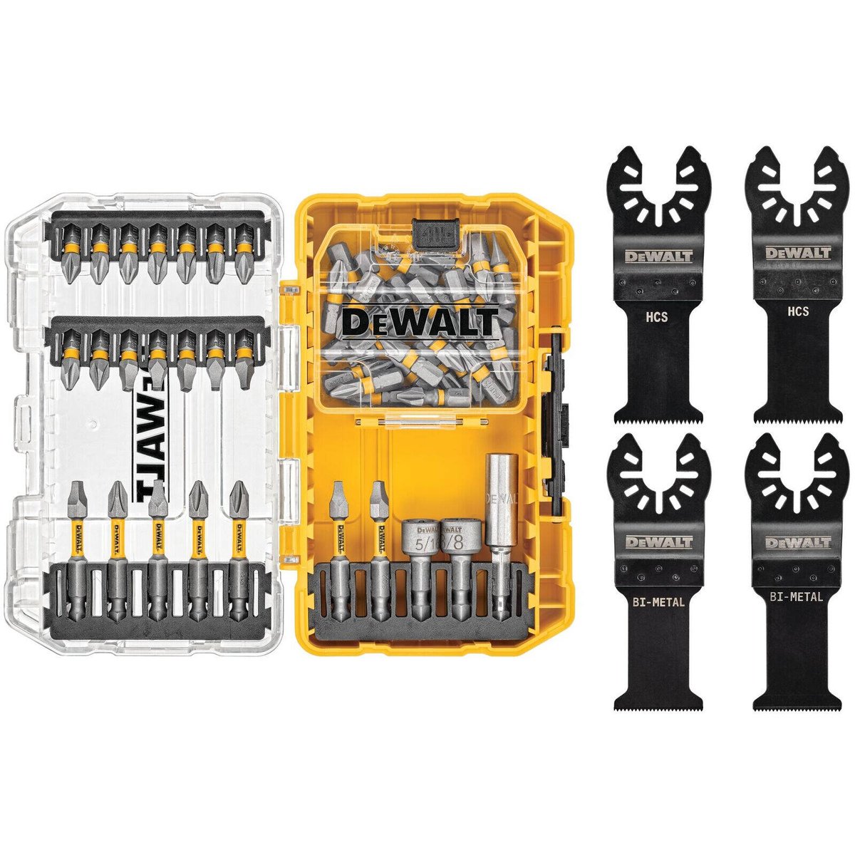 DeWALT 50 Piece Driver Bit and Multi Tool Bit Set DWAO50SET - Bunnings ...