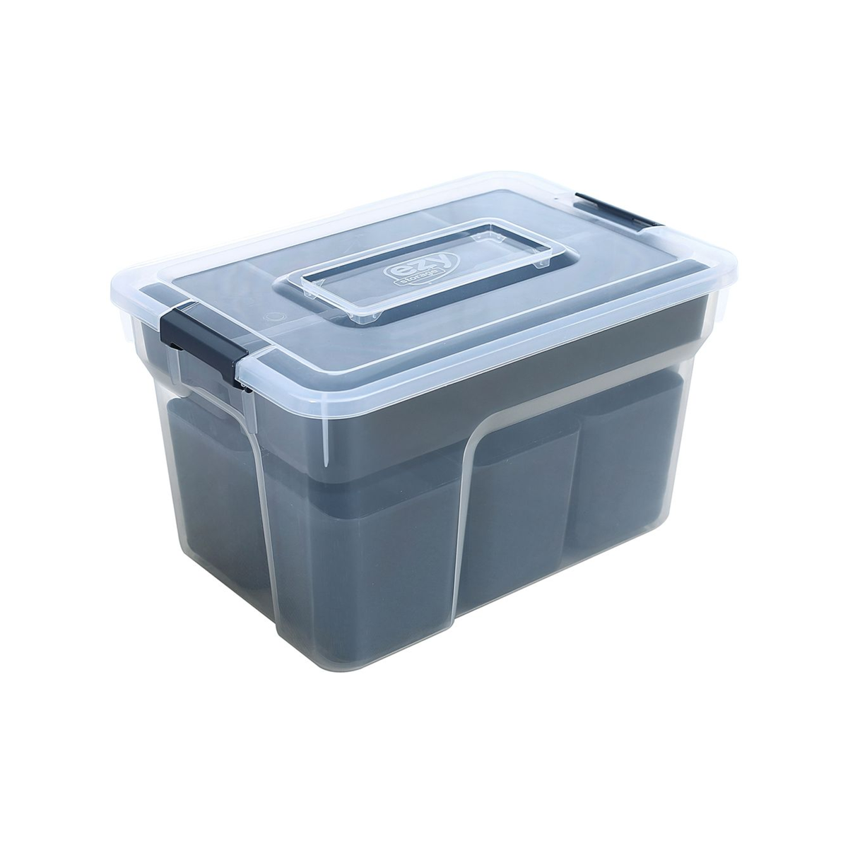 Ezy Storage Sort It 8L Storage Container with 6 deep cups and insert ...