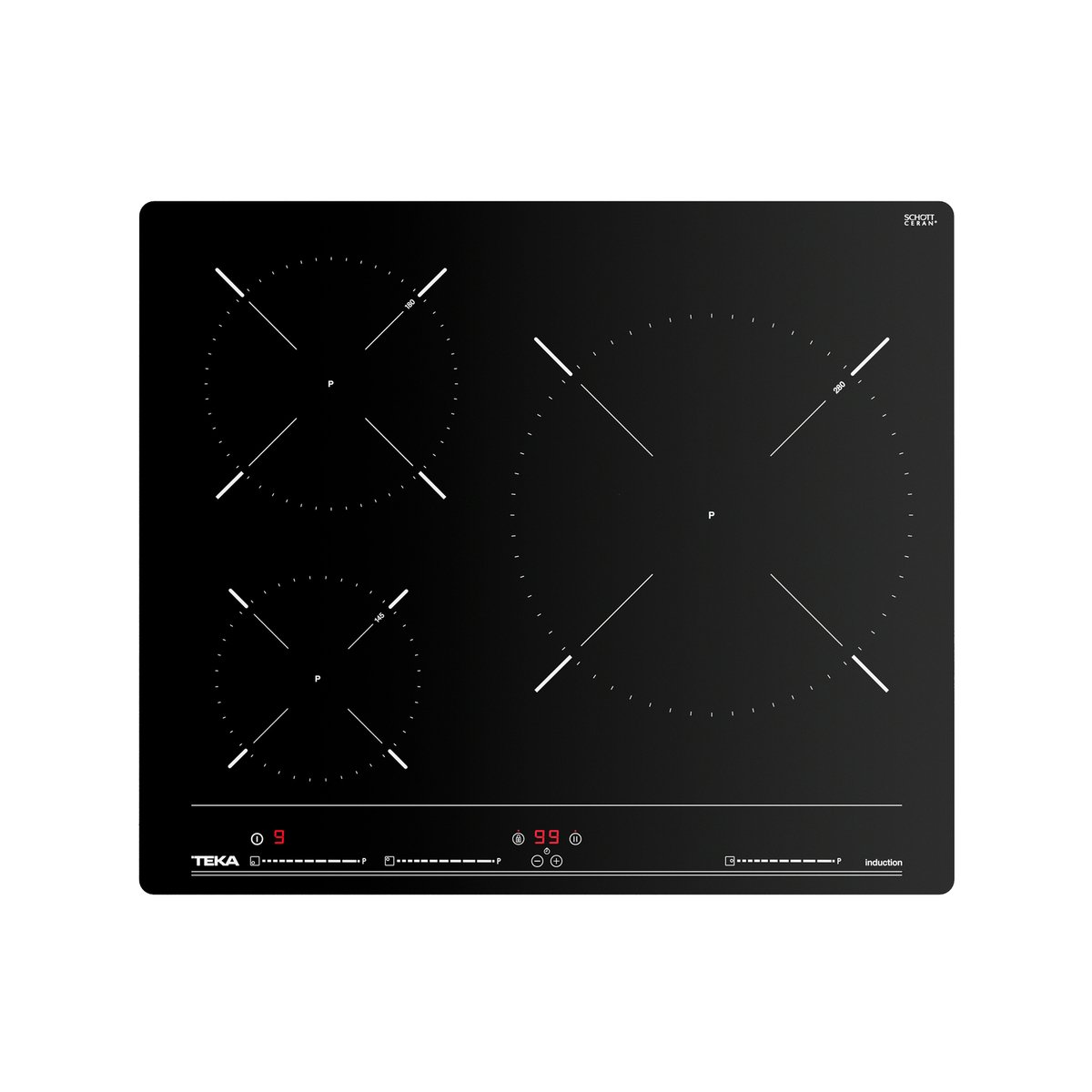 Teka 60cm 3 Zone Induction Cooktop IBC 63010 MSS - Bunnings Australia